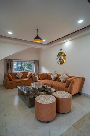Apartamento premium | Área de estar