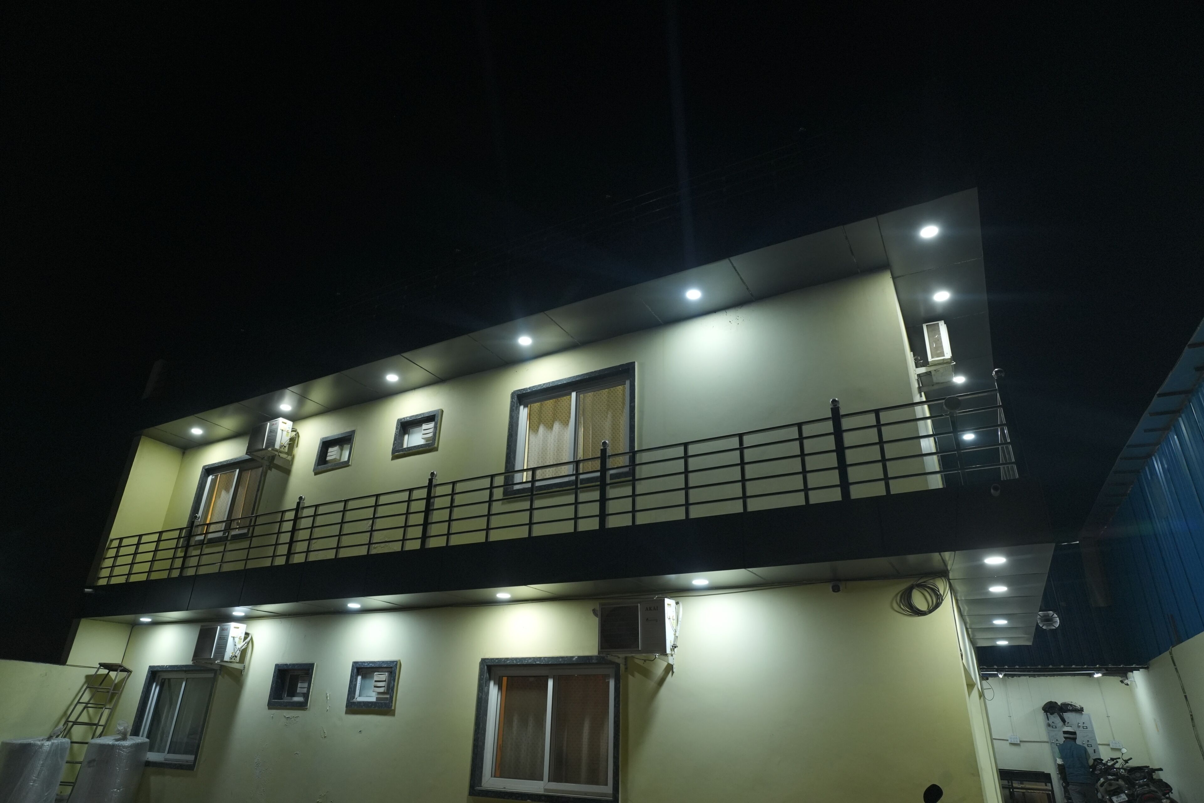Espaço exterior para banquetes