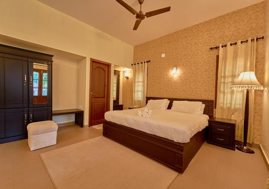 Suite Presidencial, 1 cama queen-size, varanda, vista para o jardim | Cofre no quarto, quartos insonorizados 