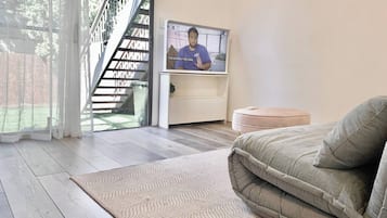 Apartamento, 1 quarto, piscina privativa, vista para o jardim | Interior