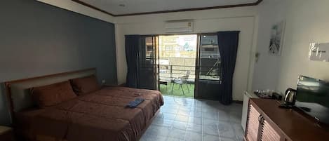 Quarto Duplo, varanda | Wi-fi grátis