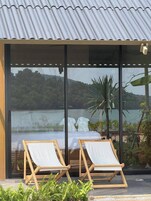 Casa, n ão fumadores, vista para o mar | Terrenos do alojamento