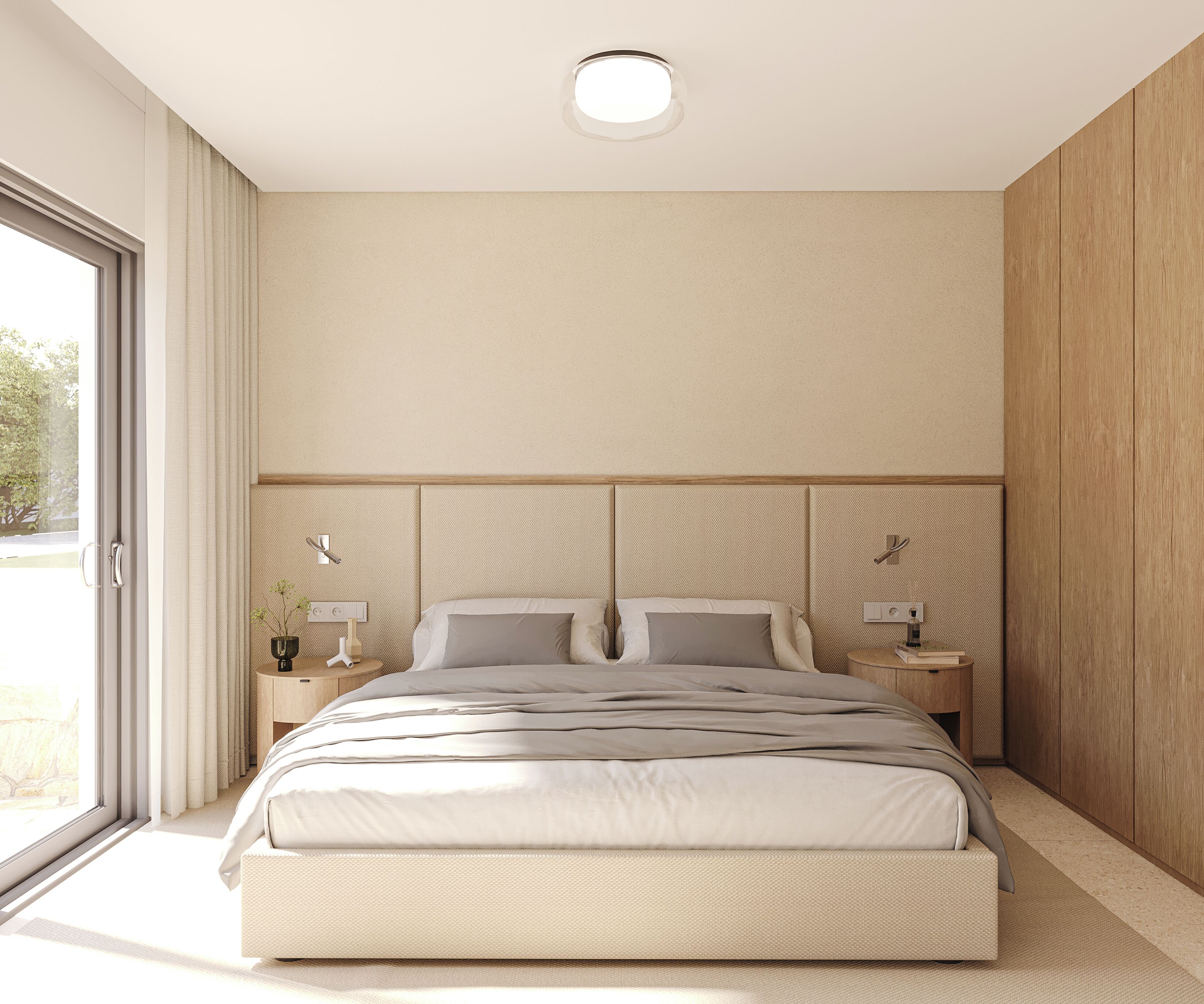 Cofres nos quartos, escrivaninha, cortinas blackout, Wi-Fi de cortesia