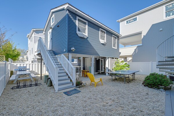 Walk To Bay Village, Beaches & More! Cozy Cottage - Beach Haven, NJ