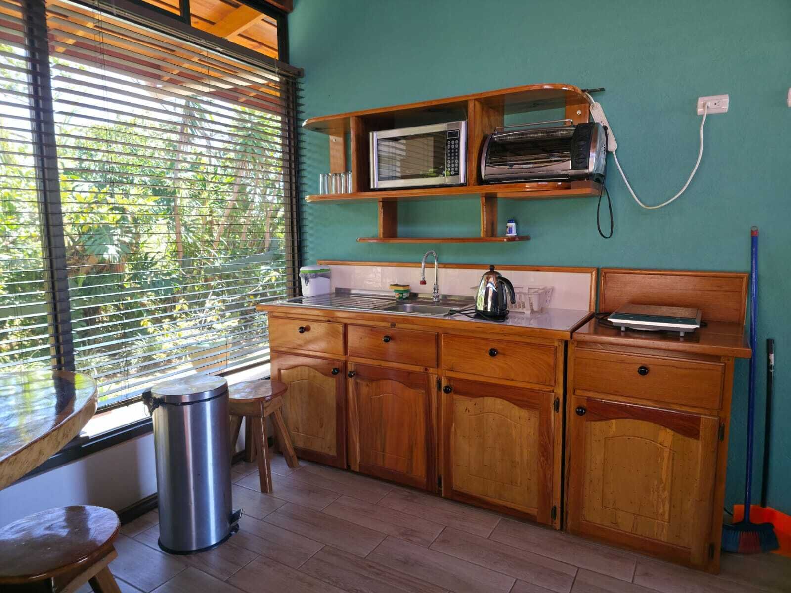 Estúdio superior, vista para a montanha | Cozinha privada