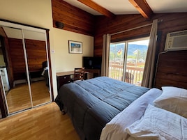 Estúdio luxo, 1 cama Queen, vista para a montanha | Vista para a montanha
