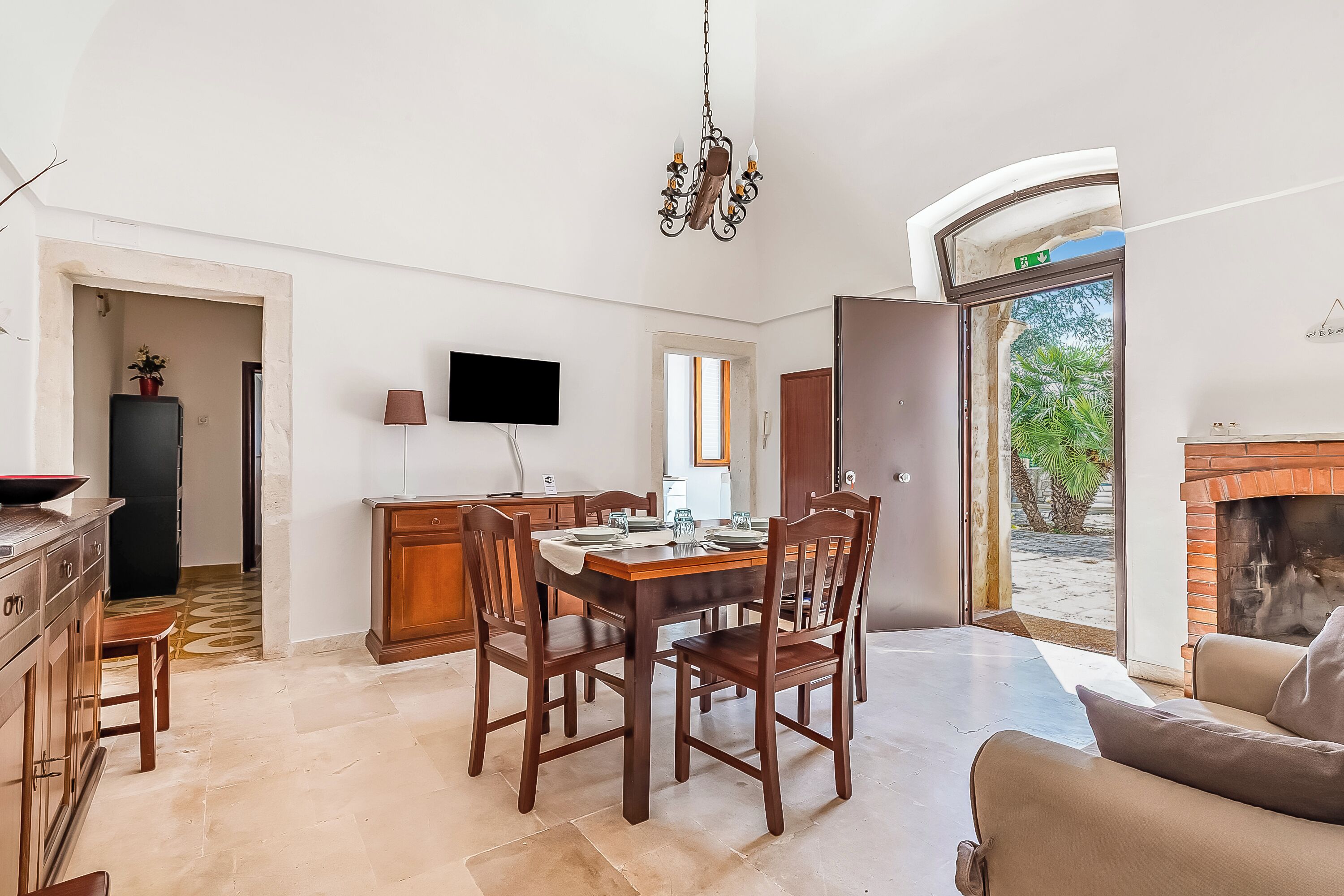 Villa Familiar, 3 quartos, lareira (Casolare Di Puglia with private Pool) | Interior