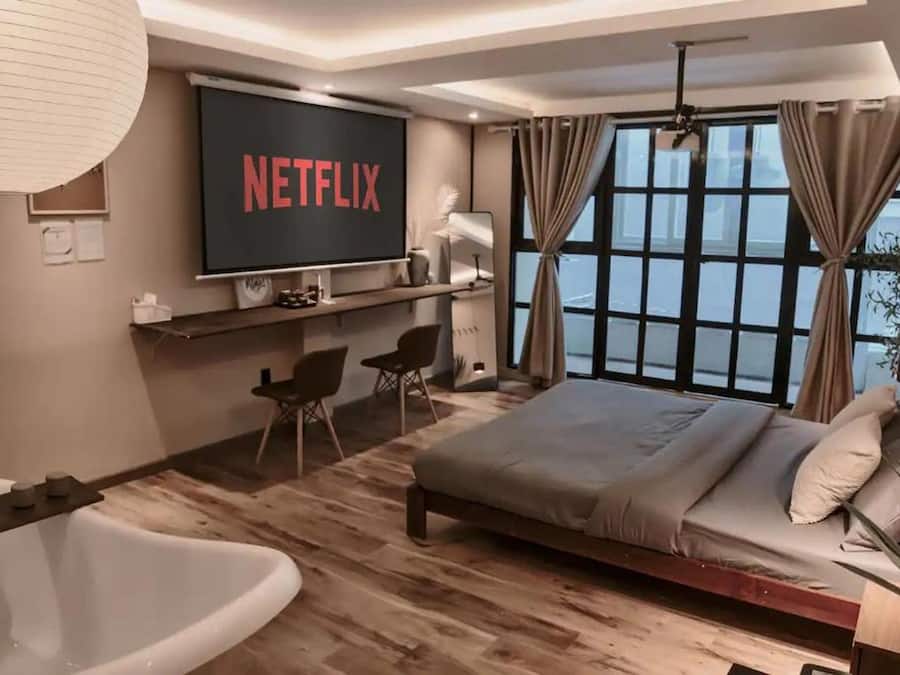Quarto Duplo Nobre, Vista para a cidade | Roupa de alta qualidade, minibar, com decoração personalizada