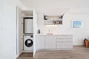 Apartamento conforto, sacada | Parte interna