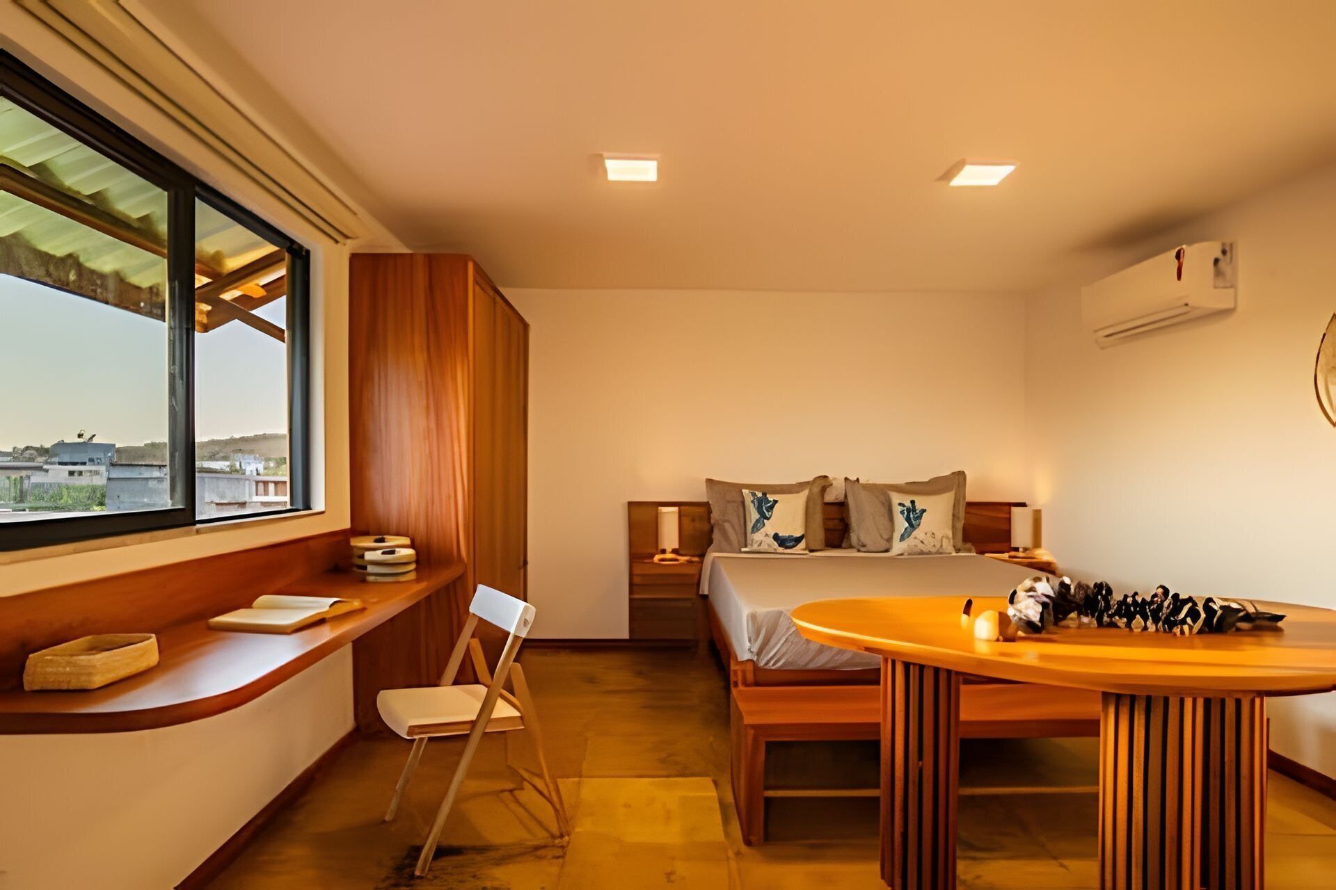 Apartamento básico | Cofres nos quartos, Wi-Fi de cortesia