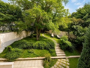 Vista para o jardim