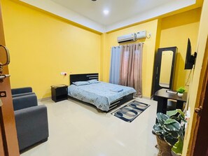 Apartamento, Vista para a cidade | Secretária, Wi-fi grátis 