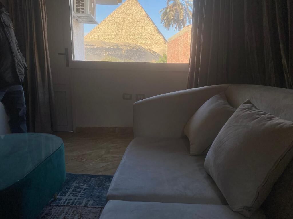 Quarto Duplo Deluxe, vista para a montanha | Sala de estar