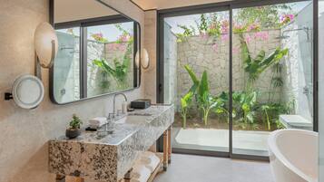 Quarto luxo, 1 cama King, vista para o jardim
