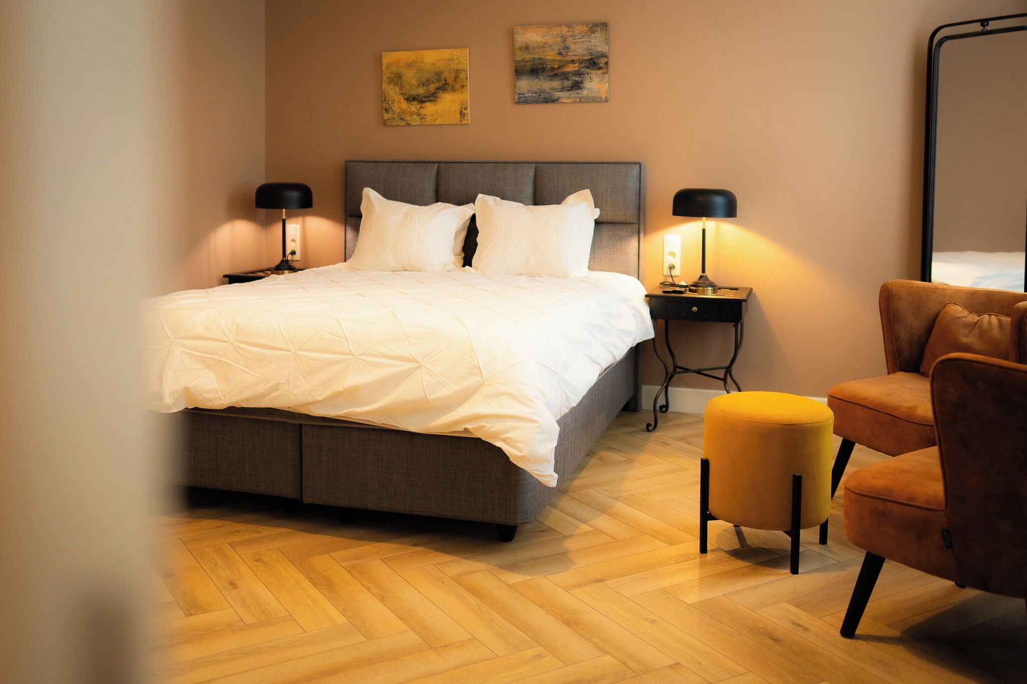 Quarto Duplo Comfort | Minibar, quartos insonorizados, Wi-fi grátis, roupa de cama fornecida 