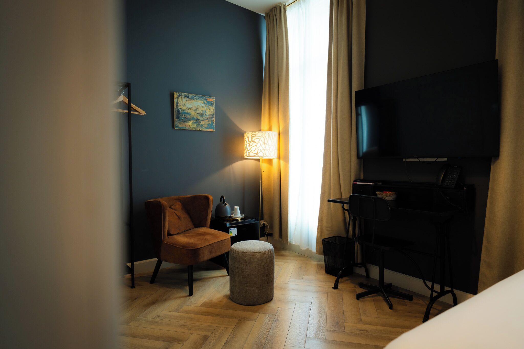 Quarto Duplo Superior, Vista para a cidade | Minibar, quartos insonorizados, Wi-fi grátis, roupa de cama fornecida 
