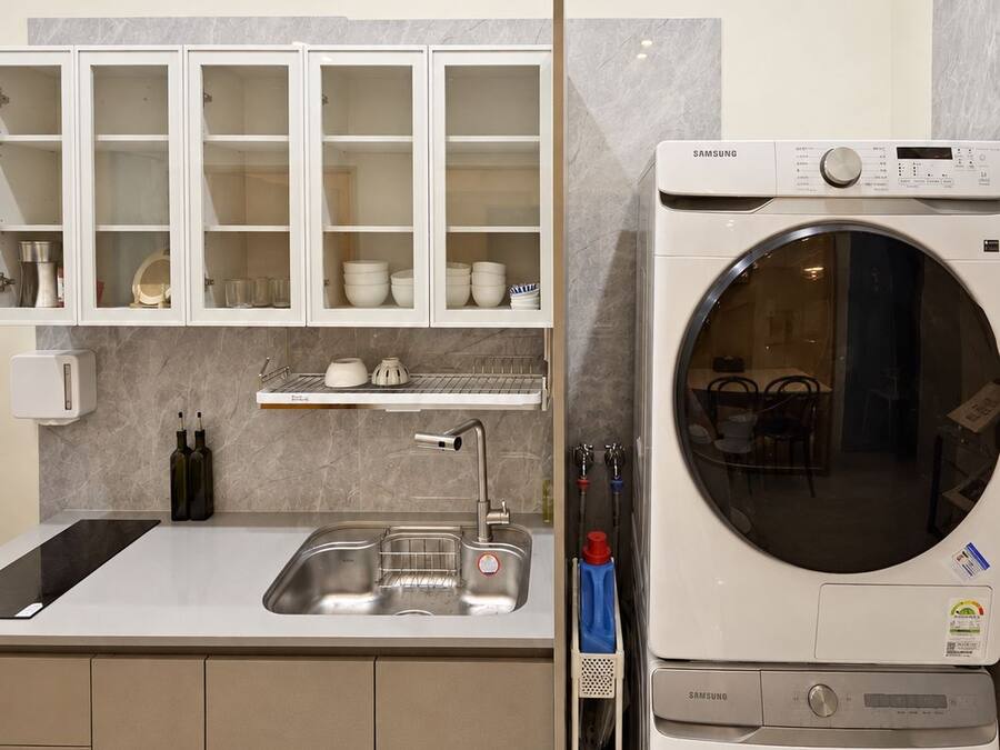 Espaço de cozinha partilhado