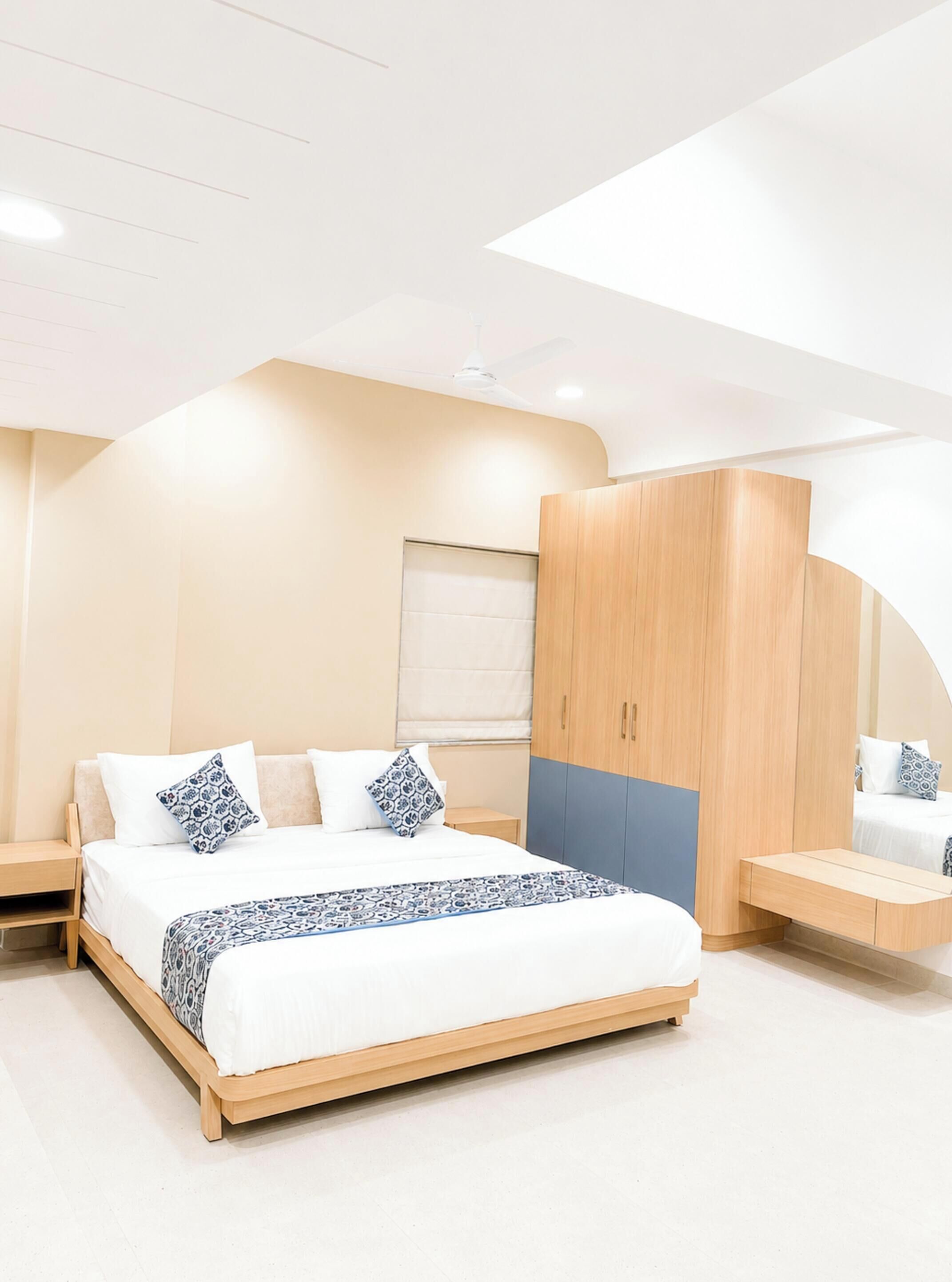 Quarto Duplo Deluxe, ar condicionado | Roupa hipoalergénica, secretária, quartos insonorizados, Wi-fi grátis 