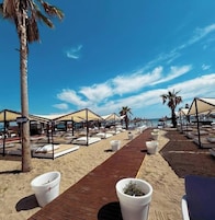 Uma praia privada nas proximidades