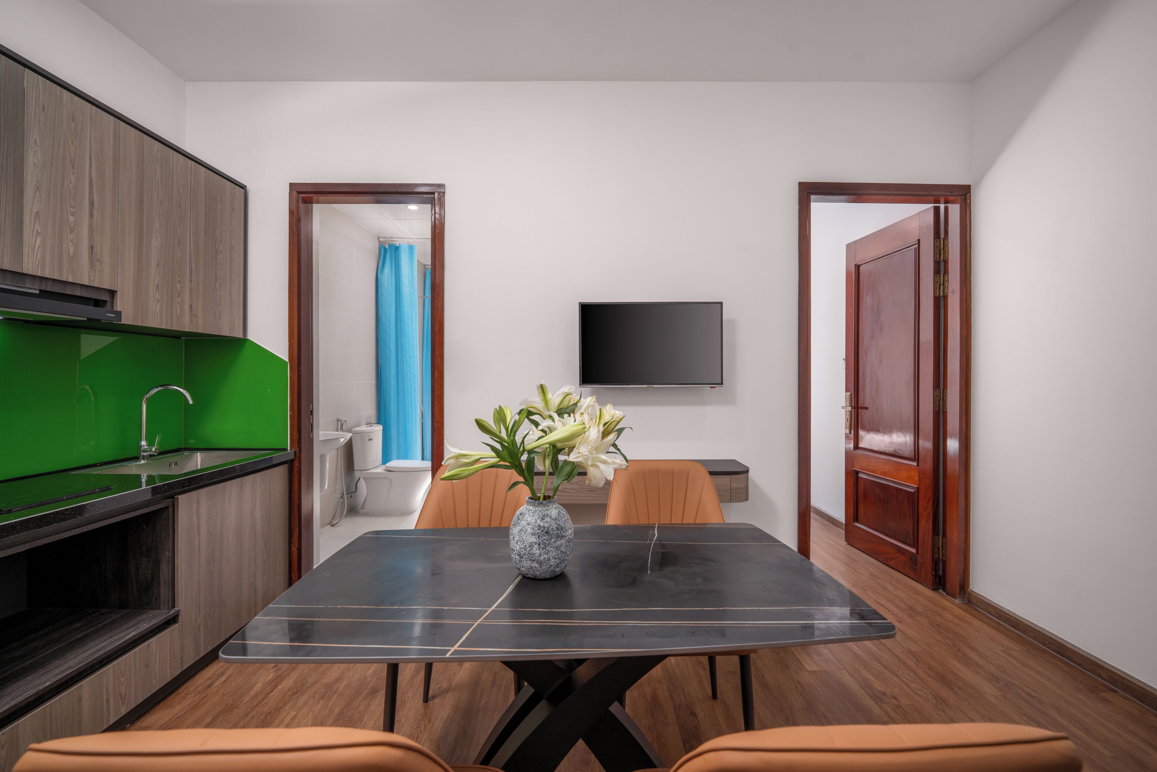 Apartamento, 2 quartos, vista para a cidade | Parte interna