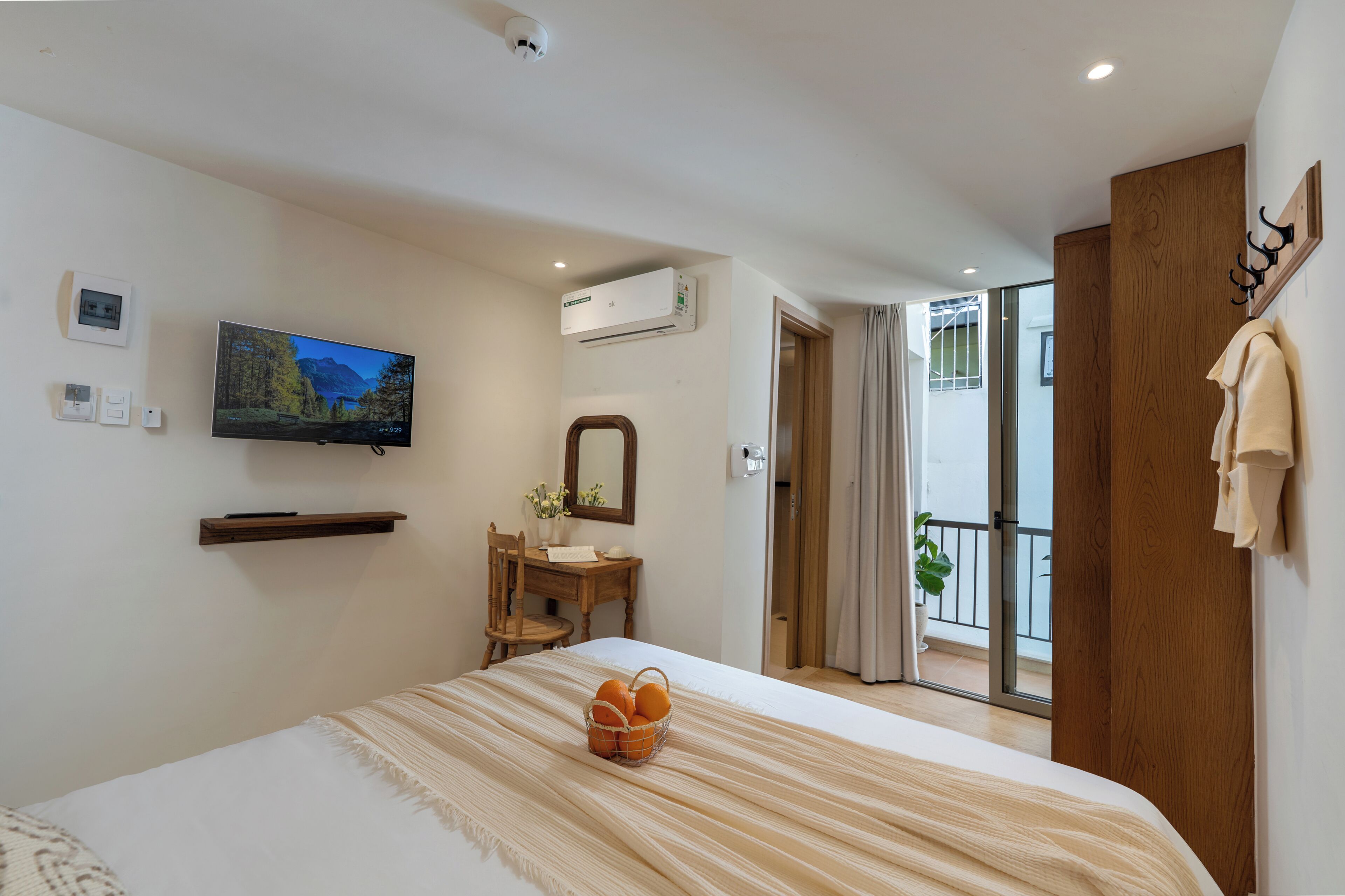 Quarto Duplo Superior, varanda