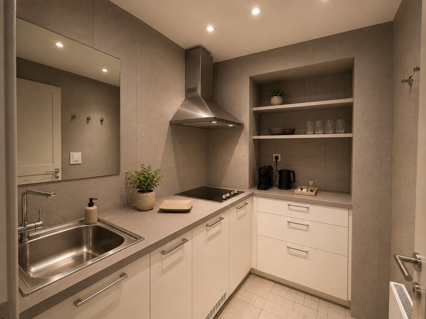 Grand Suite with Fireplace | Cozinha privada