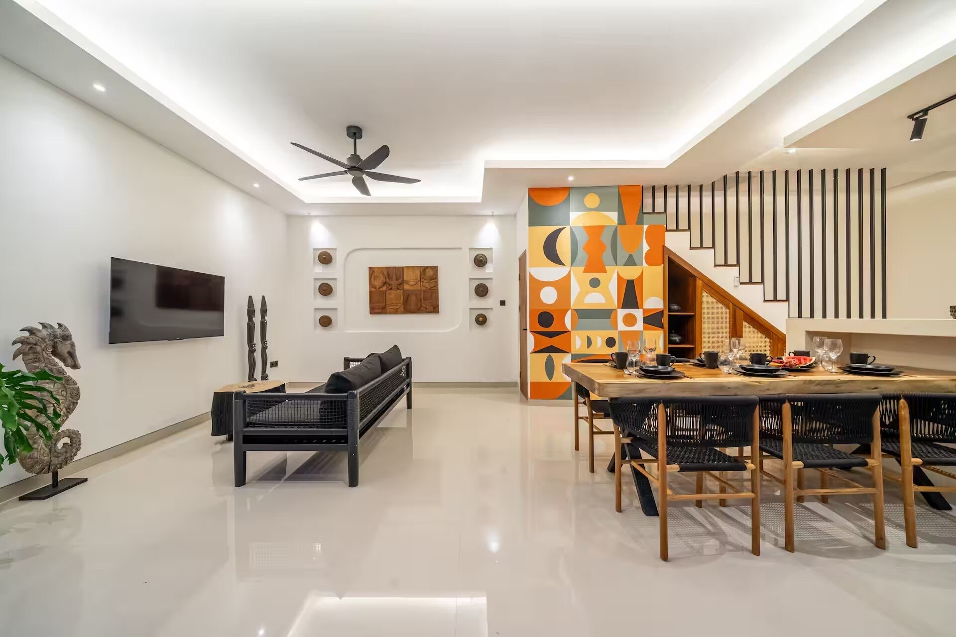Villa de Luxo, 3 quartos, piscina privativa | Restaurantes