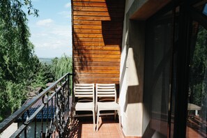 Quarto duplo luxo | Terraço/pátio
