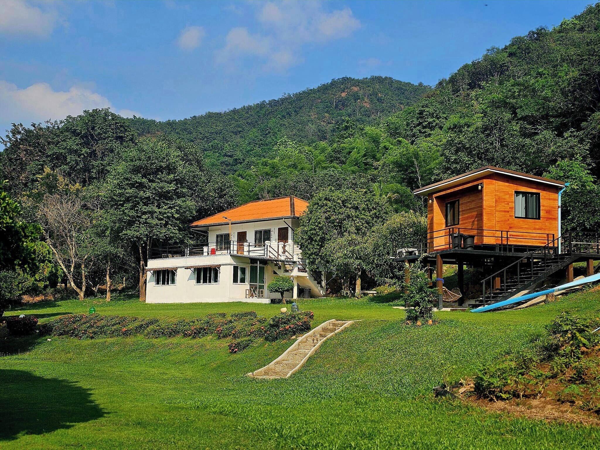 Cabine, 1 quarto, varanda, vista para o jardim | Exterior