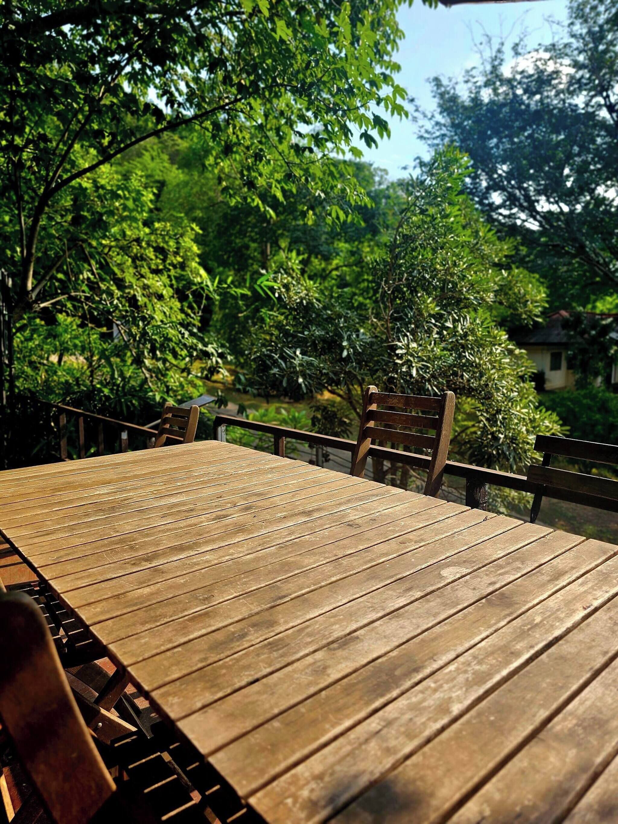 Cabine, 1 quarto, varanda, vista para o jardim | Refeições ao ar livre