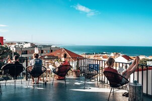 Terraço no piso superior