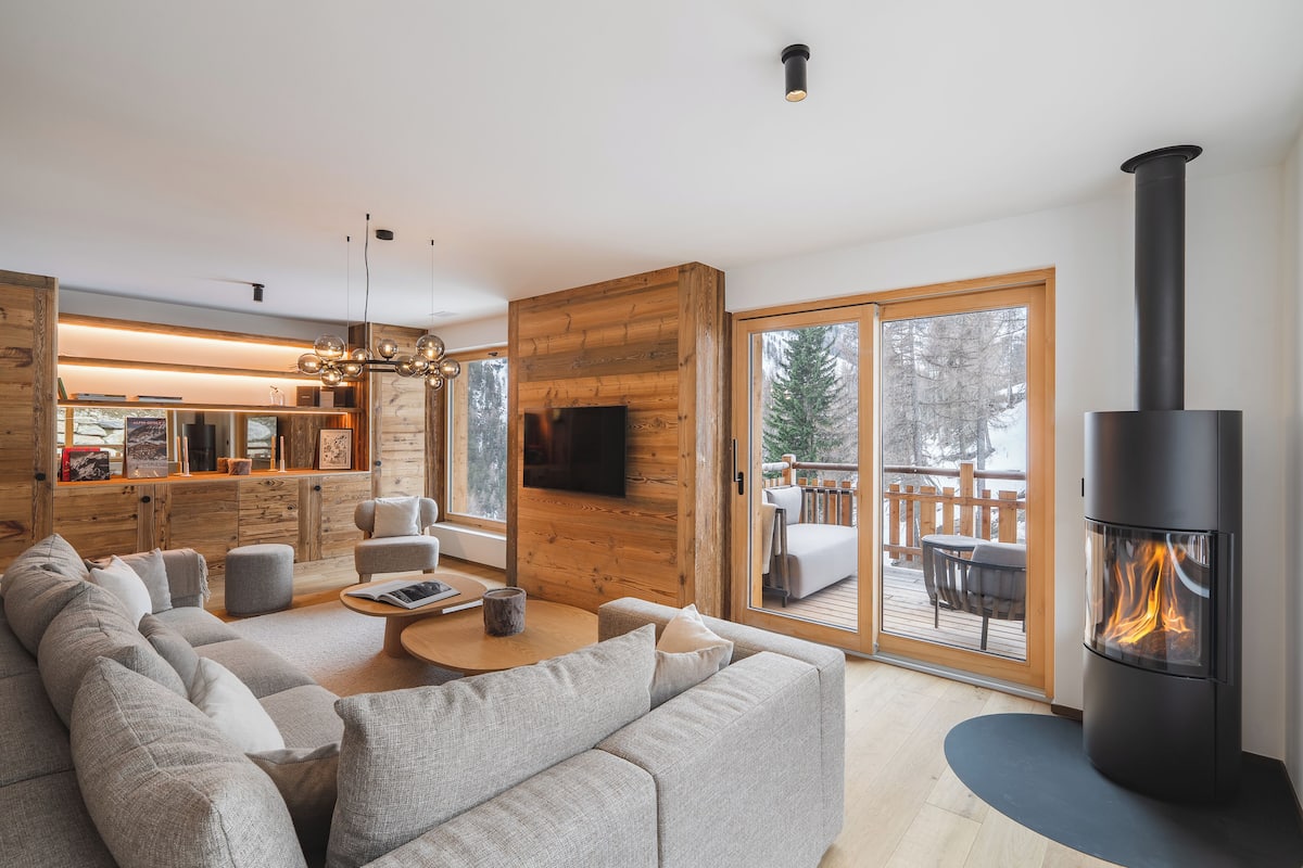 Alpine : Chalet F2 | Roupas de cama premium, cofres nos quartos, berços grátis