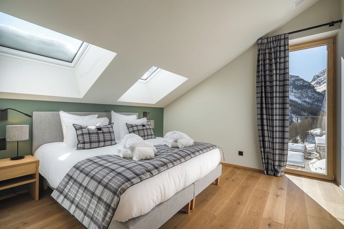 Alpine : Appartement 110 | Roupas de cama premium, cofres nos quartos, berços grátis
