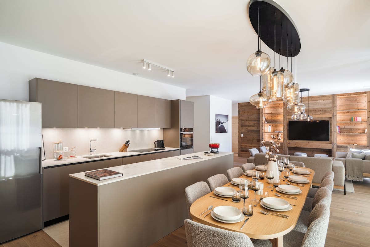 Alpine : Appartement 100 | Roupas de cama premium, cofres nos quartos, berços grátis