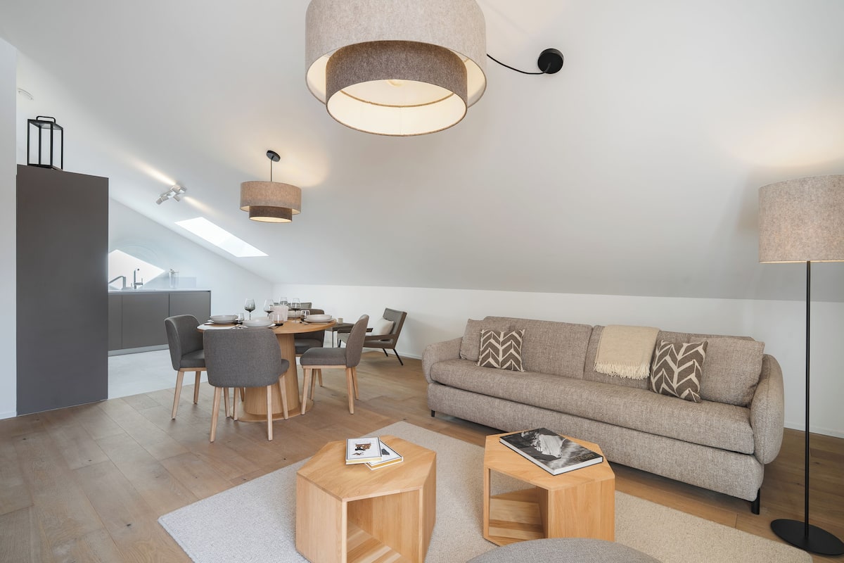 Alpine : Appartement 90 | Roupas de cama premium, cofres nos quartos, berços grátis