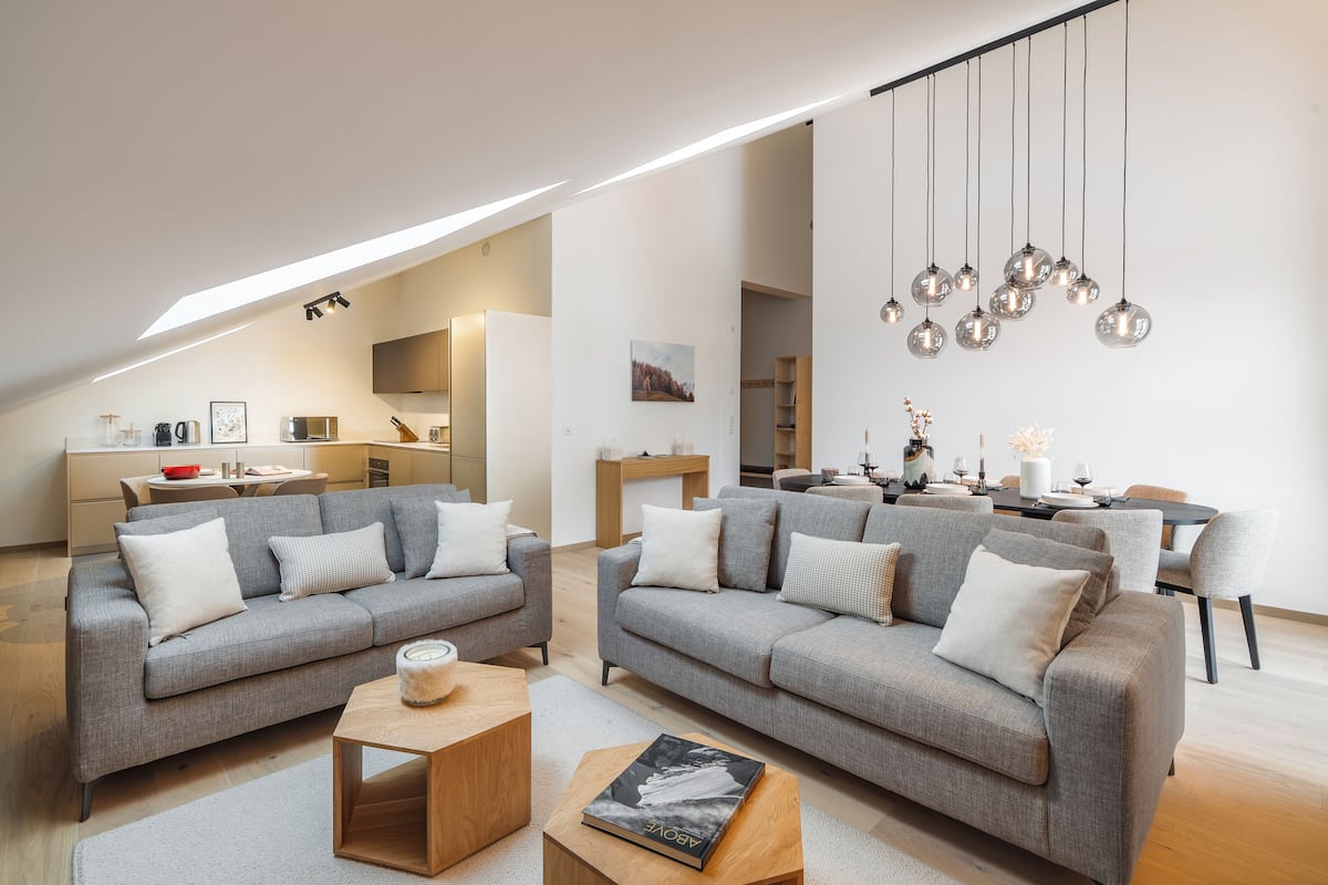 Alpine : Appartement 71 | Roupas de cama premium, cofres nos quartos, berços grátis
