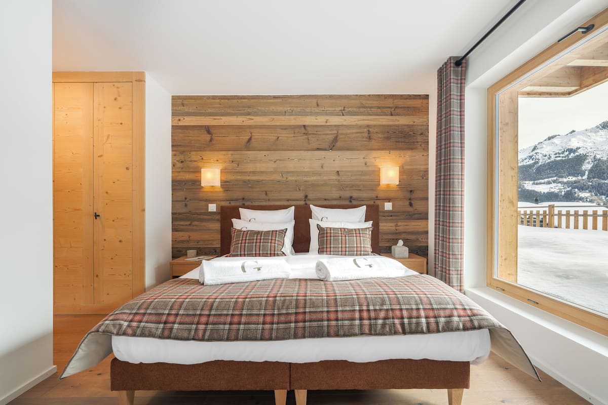 Alpine : Chalet D1 | Roupas de cama premium, cofres nos quartos, berços grátis