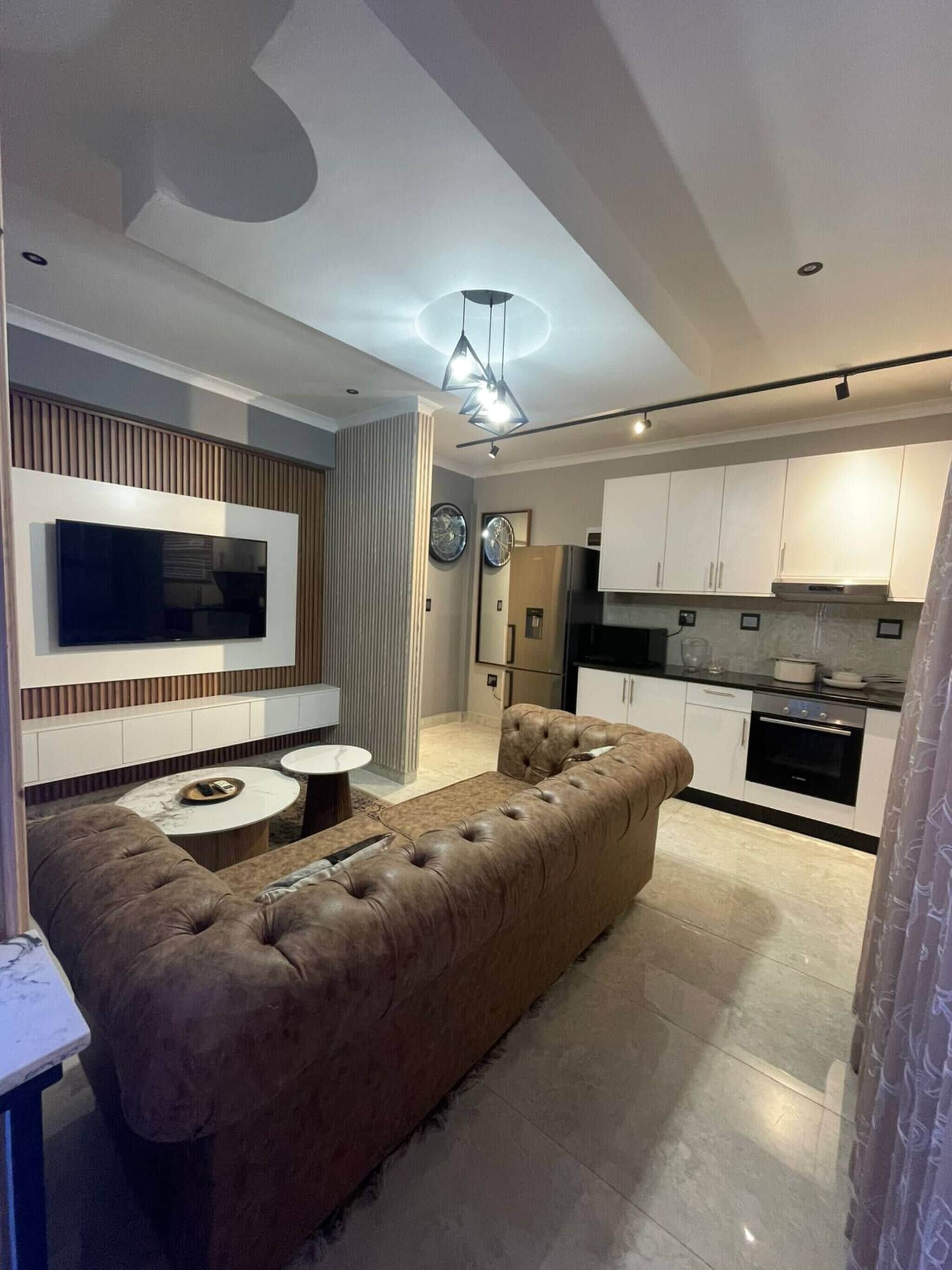 Apartamento, 1 quarto | Sala de estar