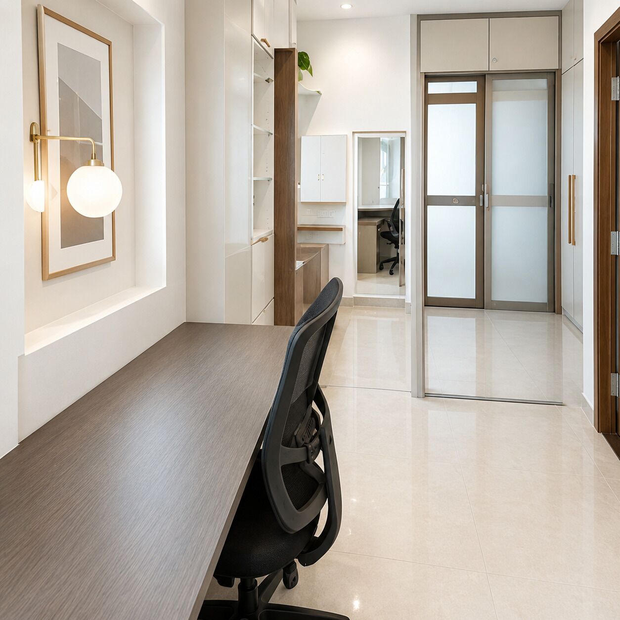 Quarto casal conforto, vista para o jardim | Parte interna