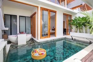Vila luxo, vista para a piscina | Spa