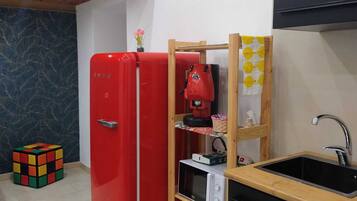 Suite Familiar, cozinha, Vista para a cidade | Sala de estar