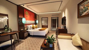 Quarto Premium (Premium Connecting) | Minibar, cofre no quarto, secretária, Wi-fi grátis