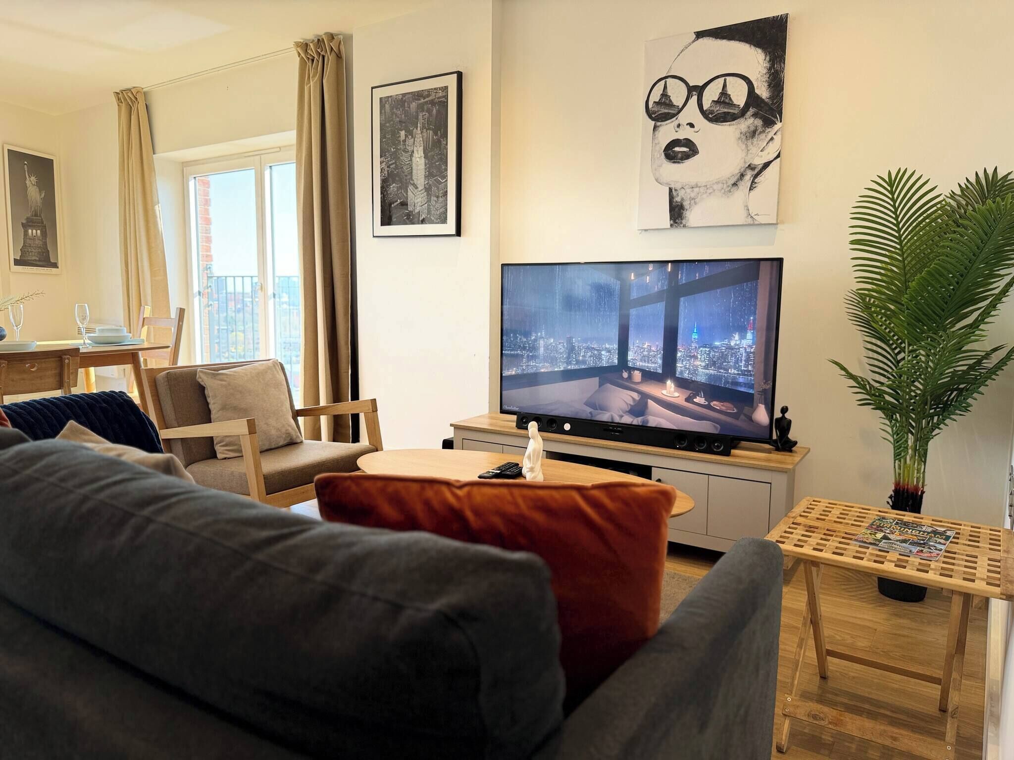Apartamento, 1 quarto, para fumantes | Sala de estar