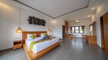 Villa, 2 quartos, piscina privativa | Wi-fi grátis, roupa de cama fornecida