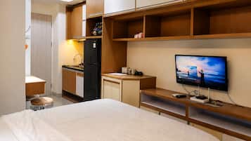 Estúdio | Wi-fi grátis, roupa de cama fornecida