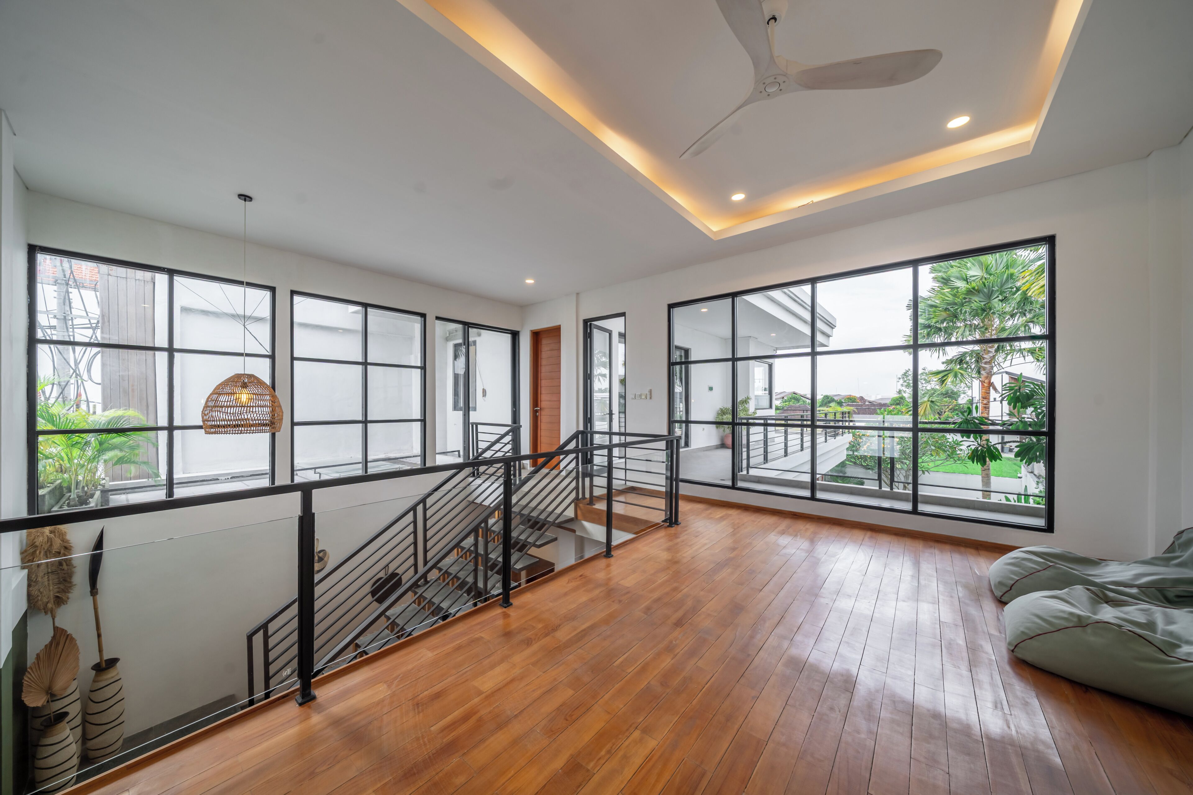 Vila superluxo, sacada, vista para a piscina | Parte interna