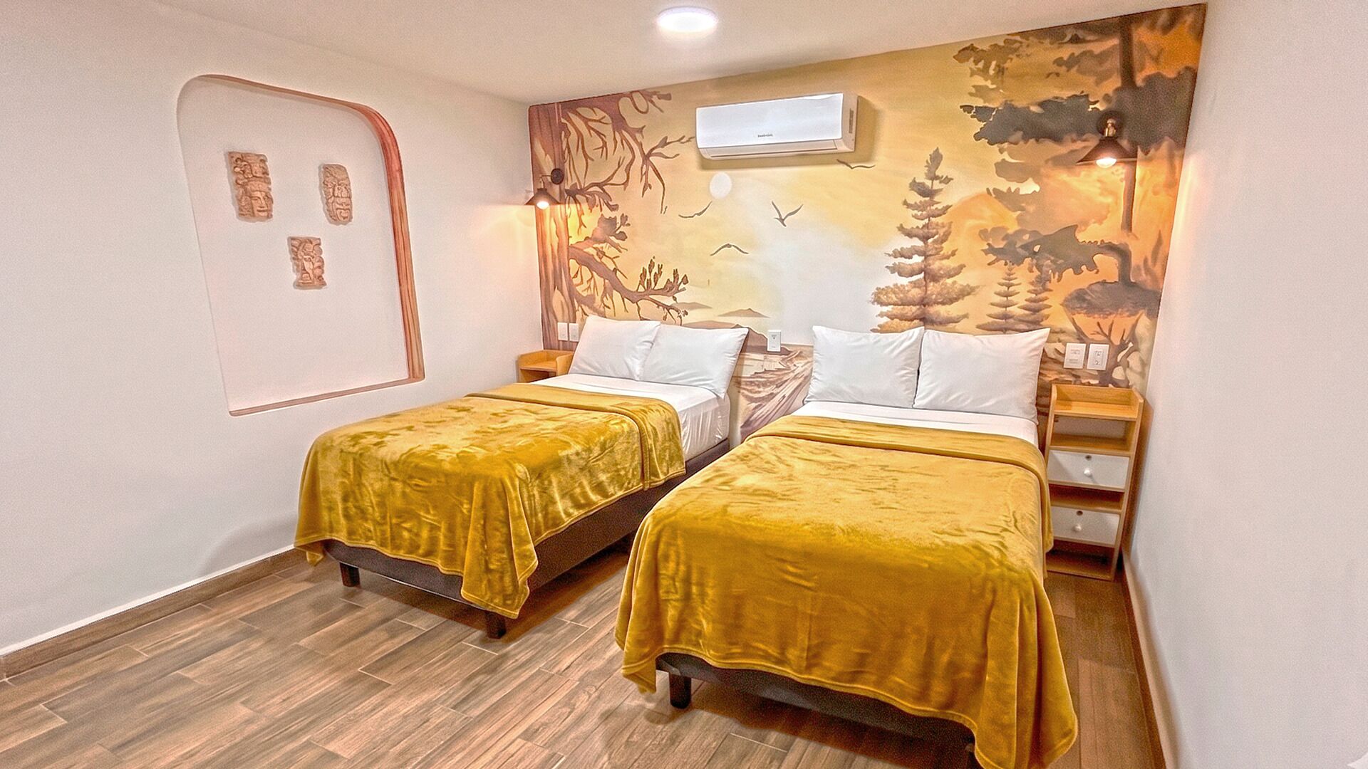 Quarto casal ou duplo básico | Edredons de pluma, Wi-Fi de cortesia, roupa de cama