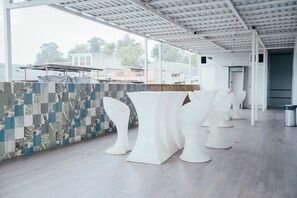 Terraço no piso superior
