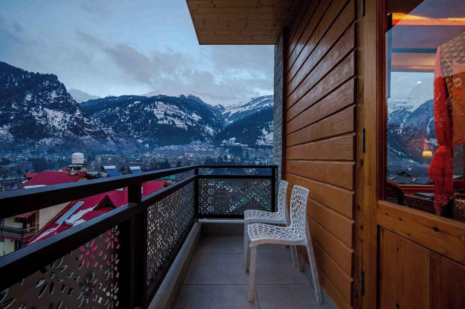 Quarto premium, sacada, vista para a montanha | Área da propriedade