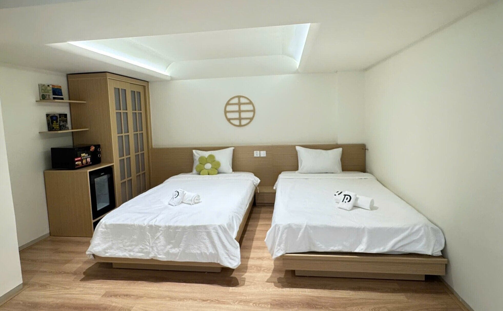 Quarto Twin Deluxe (Tatami) | Roupa de alta qualidade, Wi-fi grátis, roupa de cama fornecida 